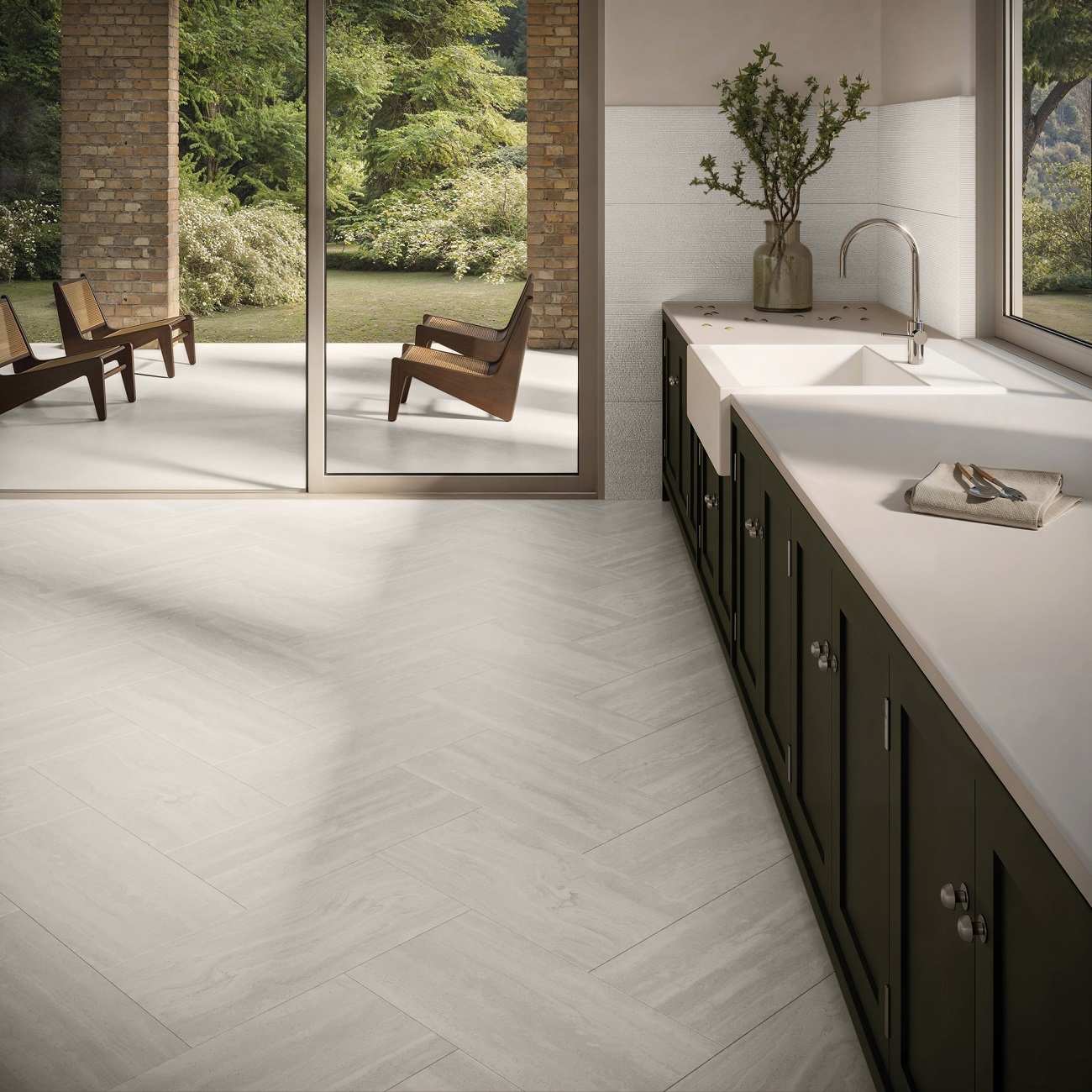 18 x 48 Aeterna Bianco Matte Porcelain Tile – The Tile Store USA