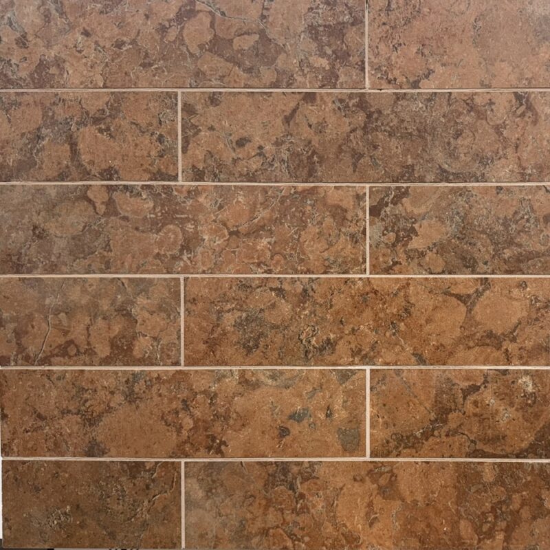3 x 12 Marmorea Rosso Verona Matte Porcelain Tile – The Tile Store USA